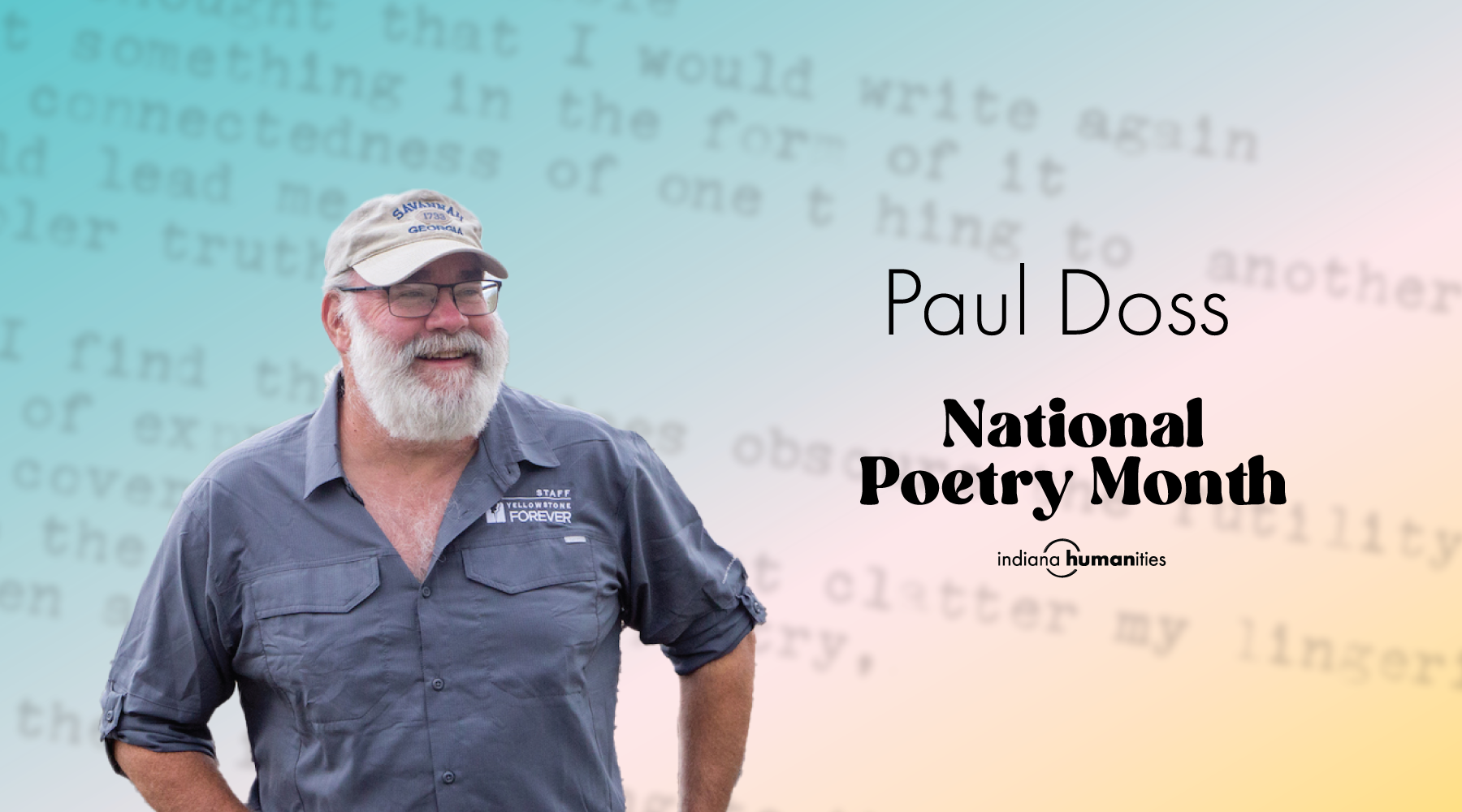 National Poetry Month — Paul Doss - Indiana Humanities